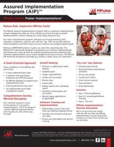 Assured Implementation Program (AIP) Datasheet