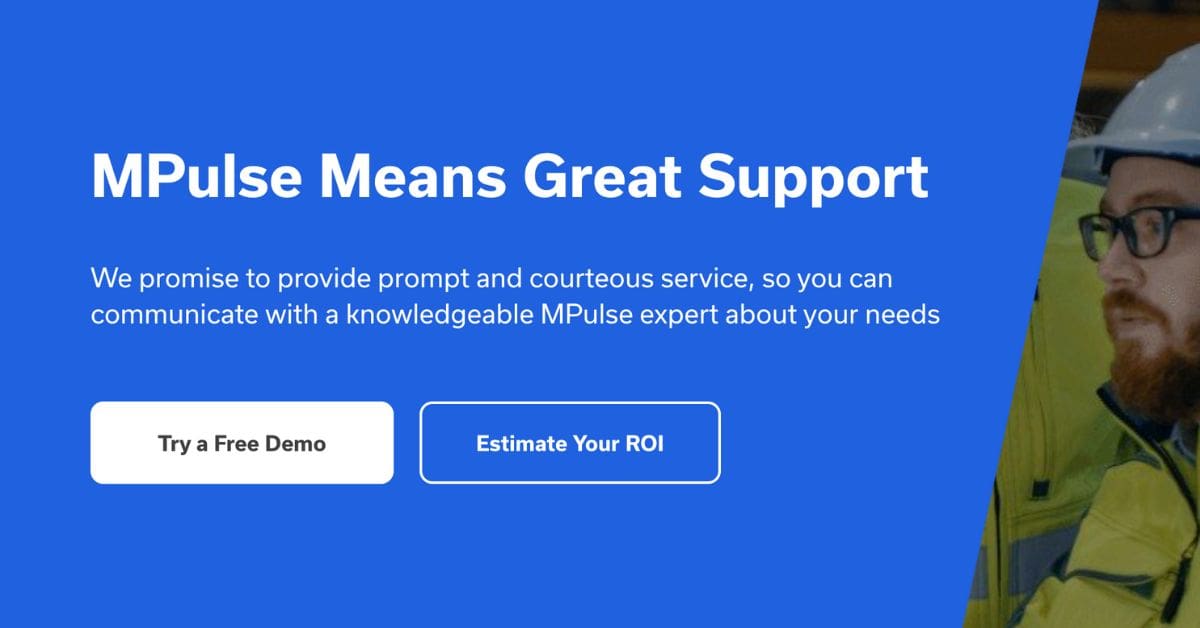 CMMS Maintenance & Support Program | MPulse Software