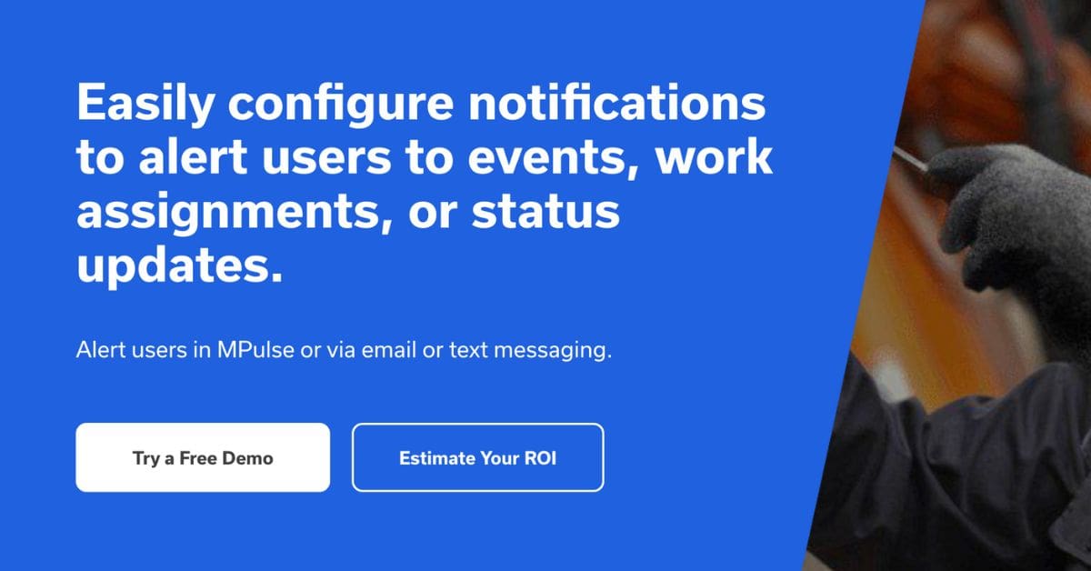 Notifications in MPulse Software
