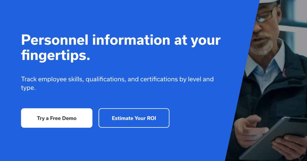 Personnel Qualification Tracking CMMS Features | MPulse